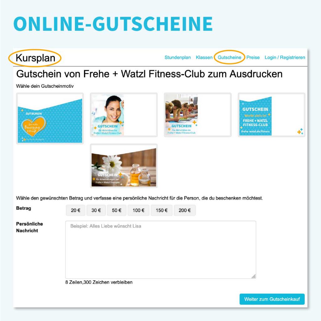 Gutscheine - Frehe + Watzl